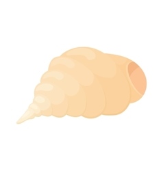 Nature shell icon cartoon style Royalty Free Vector Image