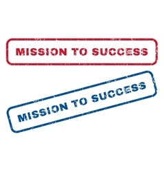 Mission accomplished rubber stamp Royalty Free Vector Image