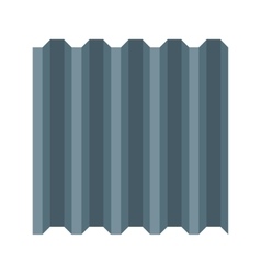 A corrugated metal sheet Royalty Free Vector Image