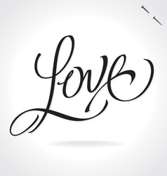 Kiss me hand lettering Royalty Free Vector Image