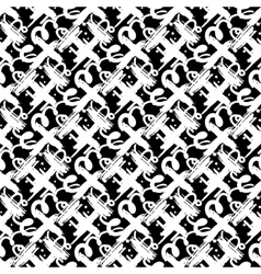 Seamless irregular pattern modern abstract Vector Image
