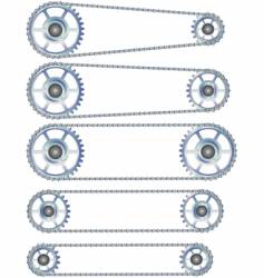 Chain drive Royalty Free Vector Image - VectorStock