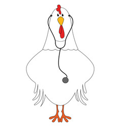 Chicken Royalty Free Vector Image - VectorStock