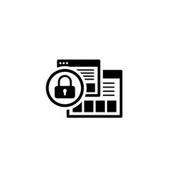 Responsive design for web icons set Royalty Free Vector