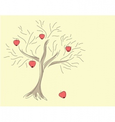Tree apple Royalty Free Vector Image - VectorStock