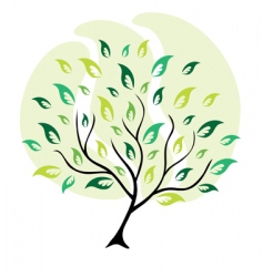 Spring tree Royalty Free Vector Image - VectorStock