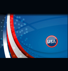 Usa background for independence Royalty Free Vector Image