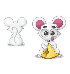 Opposite adjectives words with back and front Vector Image