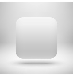 Technology blank app icon template Royalty Free Vector Image