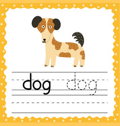 Flashcard letter t is for time Royalty Free Vector Image