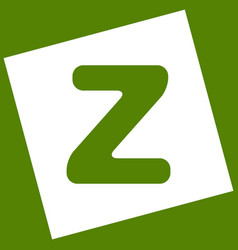 Font a to z alphabet Royalty Free Vector Image - VectorStock