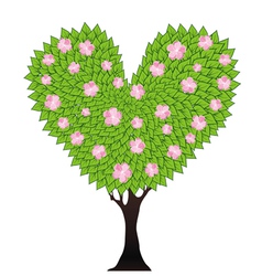 Love tree Royalty Free Vector Image - VectorStock