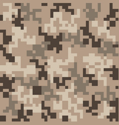 American desert camo pattern Royalty Free Vector Image