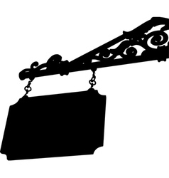 Telescope silhouette Royalty Free Vector Image