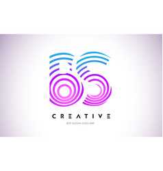 Bs logo letter design Royalty Free Vector Image