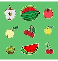 Citrus fruits group cartoon vector by Igor_Zakowski - Image #1393480 ...