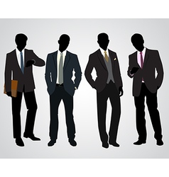 Business team set Royalty Free Vector Image - VectorStock