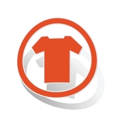 T-shirt sign icon clothes symbol Royalty Free Vector Image