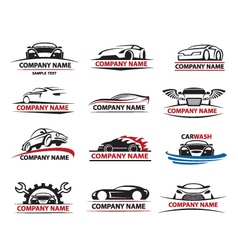 Turning car service retro vehicles restoration Vector Image