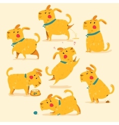 Cartoon dogs Royalty Free Vector Image - VectorStock
