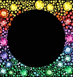 Gem heart Royalty Free Vector Image - VectorStock