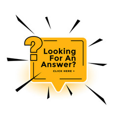 Did you know question inside rectangular speech Vector Image