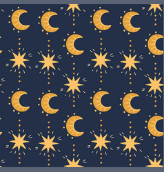Night pattern Royalty Free Vector Image - VectorStock