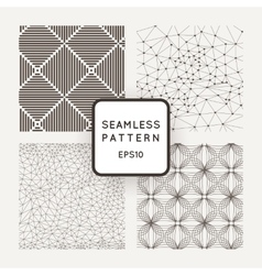 Seamless pattern with the numbers Royalty Free Vector Image