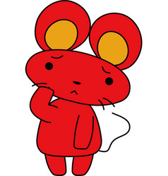 Japanese new years cards various mouse types Vector Image