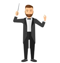 Music conductor Royalty Free Vector Image - VectorStock
