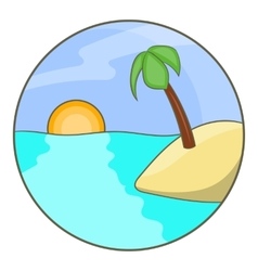 Beach paradise Royalty Free Vector Image - VectorStock