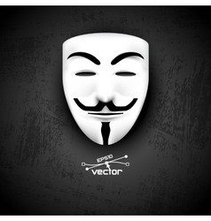 Anonymous mask Royalty Free Vector Image - VectorStock