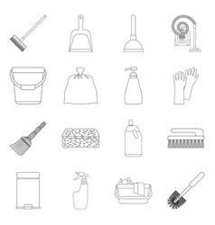 Cleaning and service symbol Royalty Free Vector Image