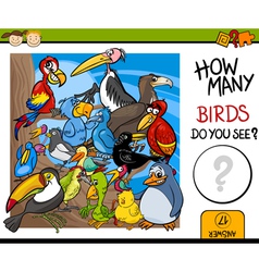 Number thirteen and cartoon dogs group Royalty Free Vector