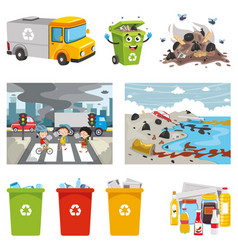 Environment elements Royalty Free Vector Image