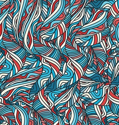 Abstract wavy seamless pattern Royalty Free Vector Image