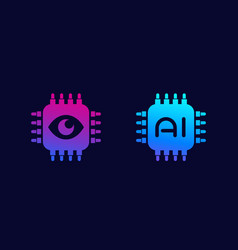 Vision logo Royalty Free Vector Image - VectorStock