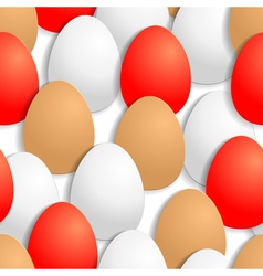 Sequence showing the stages of brown egg Vector Image