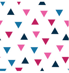 Triangle seamless pattern Royalty Free Vector Image