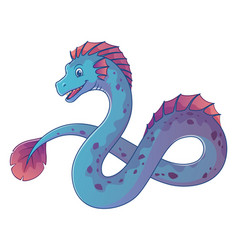 Little king cobra cartoon animal Royalty Free Vector Image