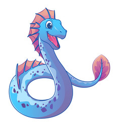 Little king cobra cartoon animal Royalty Free Vector Image