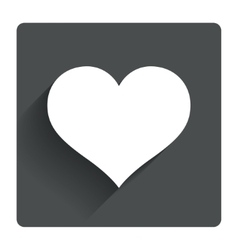 Love location pointer Royalty Free Vector Image