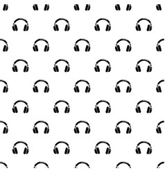 Music notes seamless monochrome pattern Royalty Free Vector