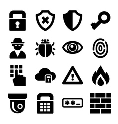 Contact and communication icon set Royalty Free Vector Image