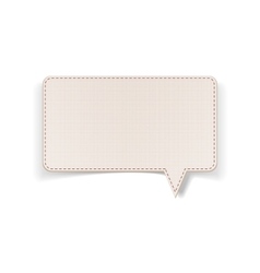 Template for the text bubble quotes Royalty Free Vector