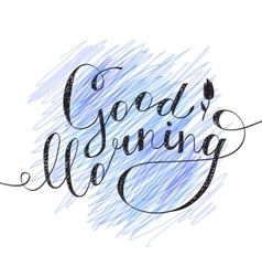 Good morning background Royalty Free Vector Image