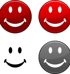 Smiley emoticons icon Royalty Free Vector Image