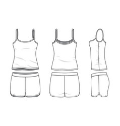 Clothing set Royalty Free Vector Image - VectorStock