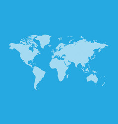 World map connection blue background Royalty Free Vector