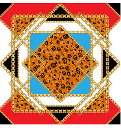 Trendy border print Royalty Free Vector Image - VectorStock